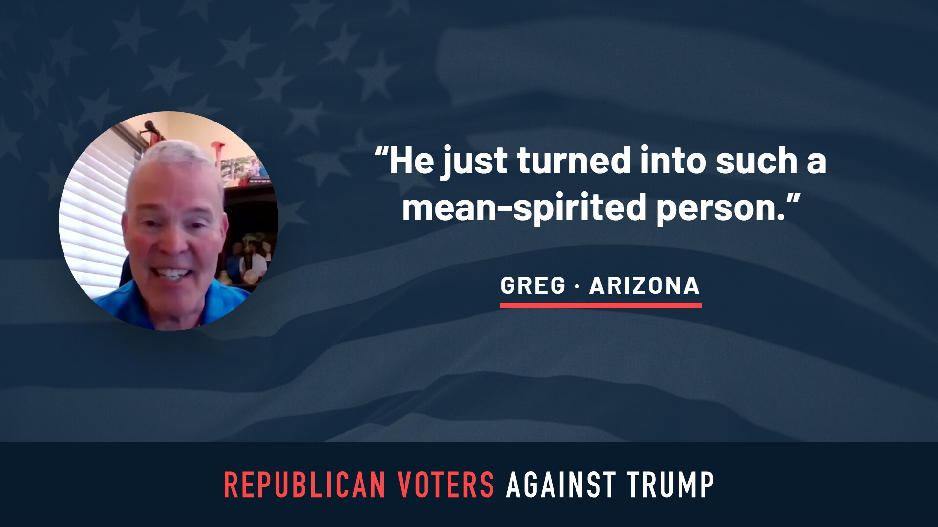Greg - Republican Voters Against Trump