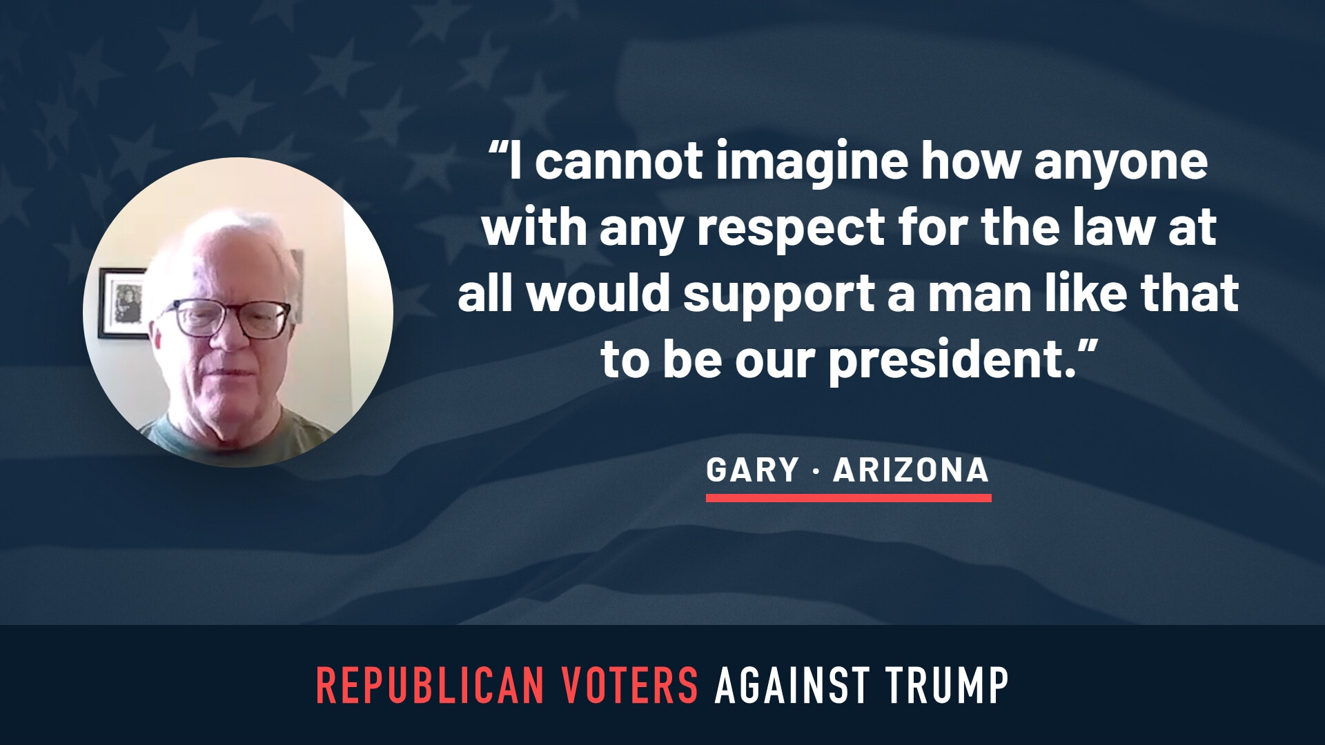 Gary - Republican Voters Against Trump