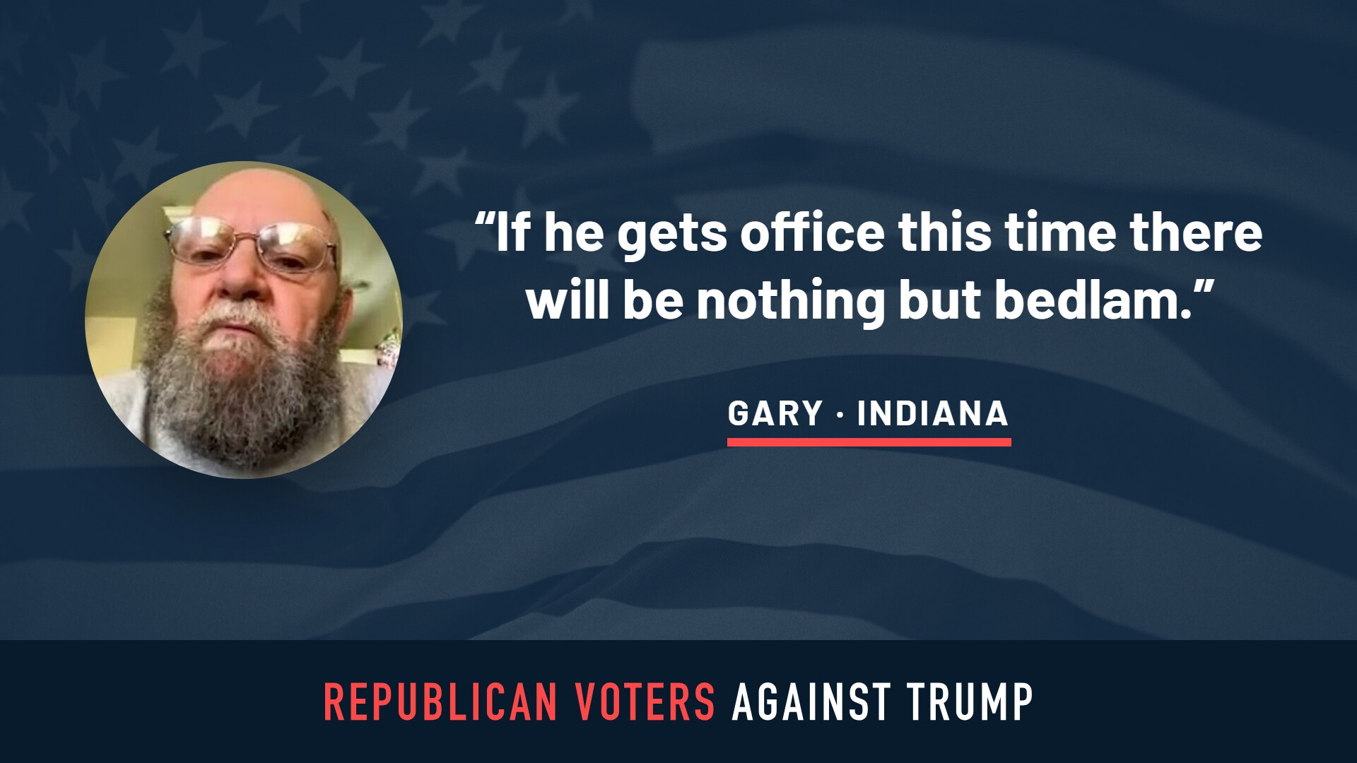 Gary - Republican Voters Against Trump